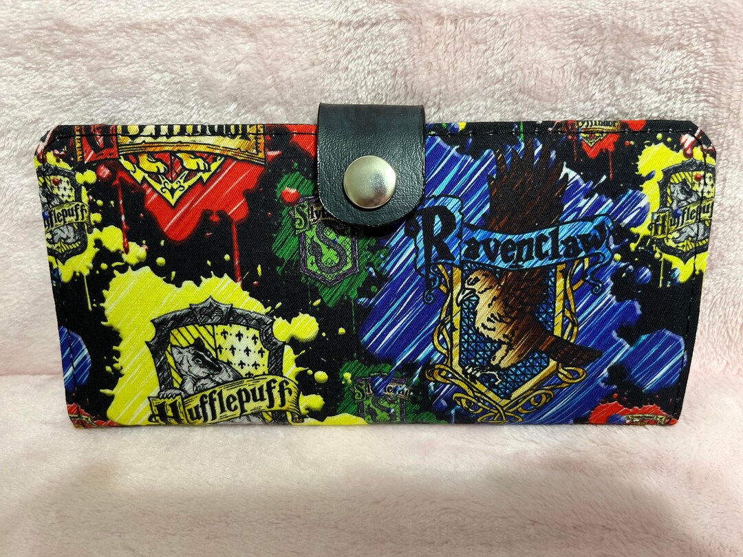 Harry Potter Wallet One of a Kind Hogwarts School of - Etsy