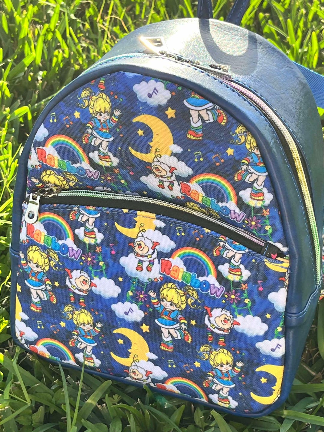 Rainbow Brite Mini Backpack One of a Kind - Etsy