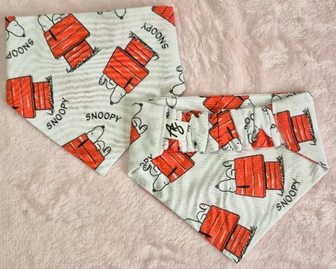 Snoopy Dog Scrunchie Bandana: Peanuts Limited Edition - Etsy