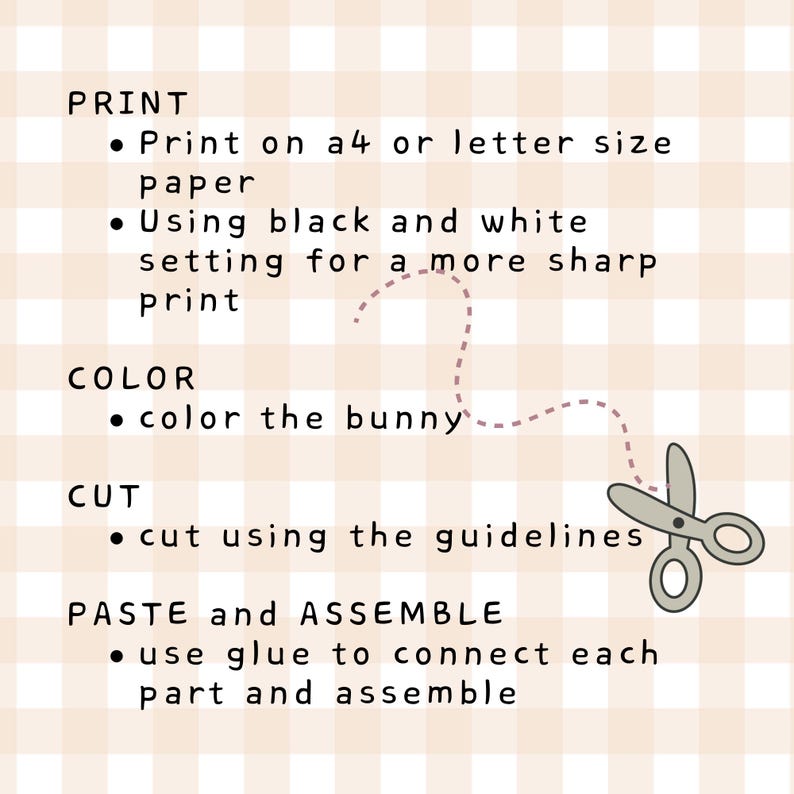 Valentine Bear Craft | Cut and Paste Activity (PDF Download) - Etsy