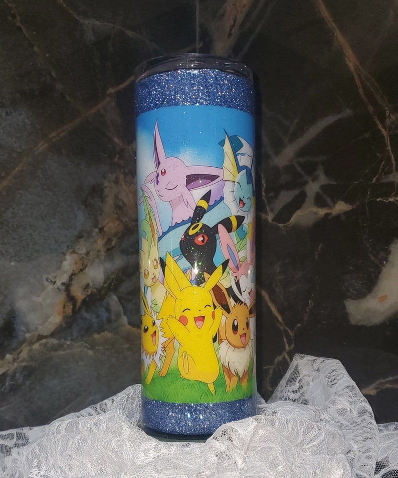 Pokemon 20oz Skinny Tumbler - Etsy