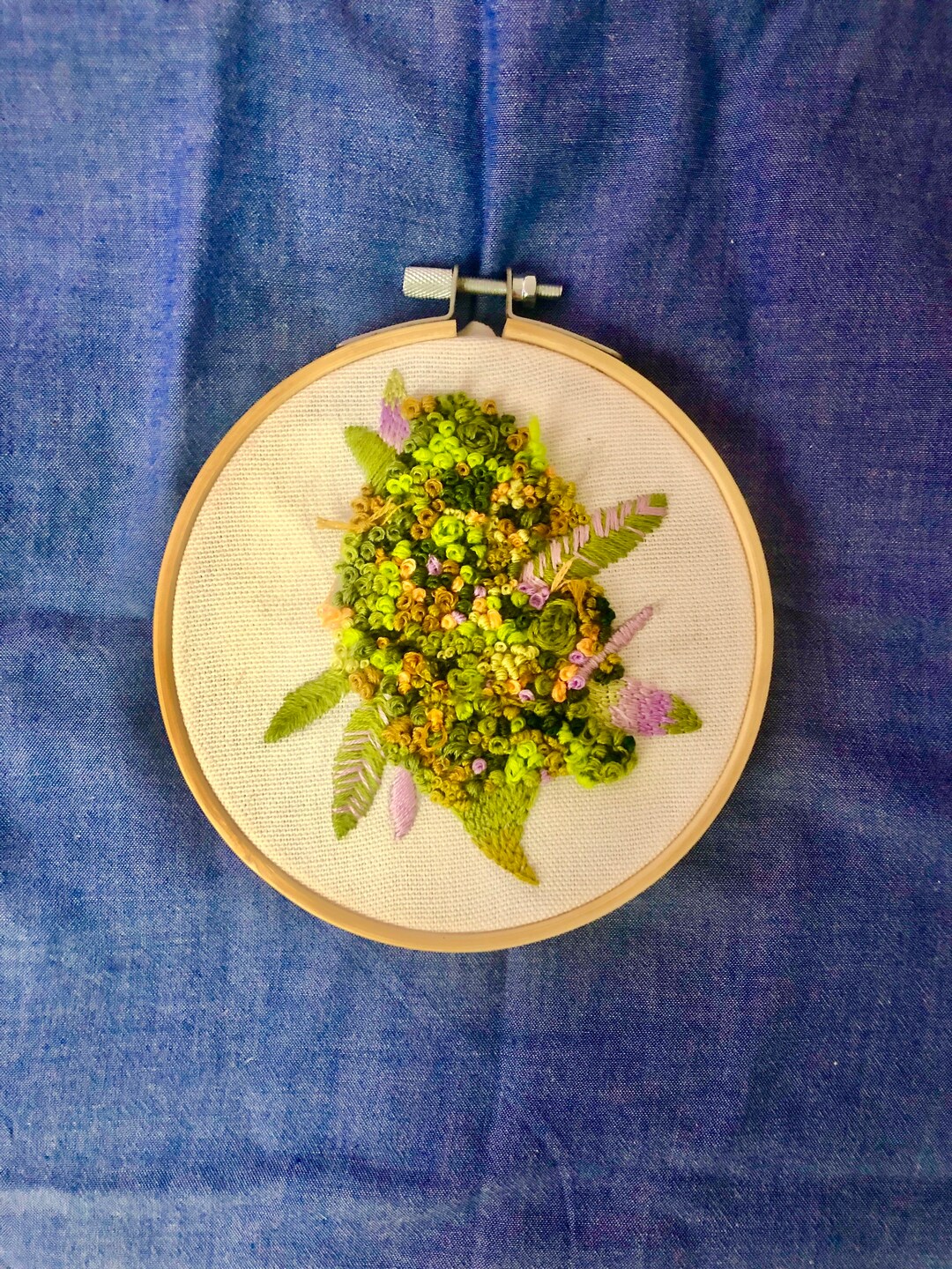 Handmade Weed Embroidery / Gift for Smokers / Customize Strain - Etsy