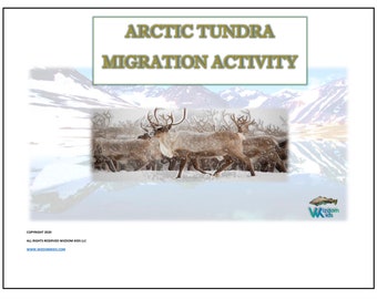 Silhouette Matching Plants and Animals of the Tundra - Etsy