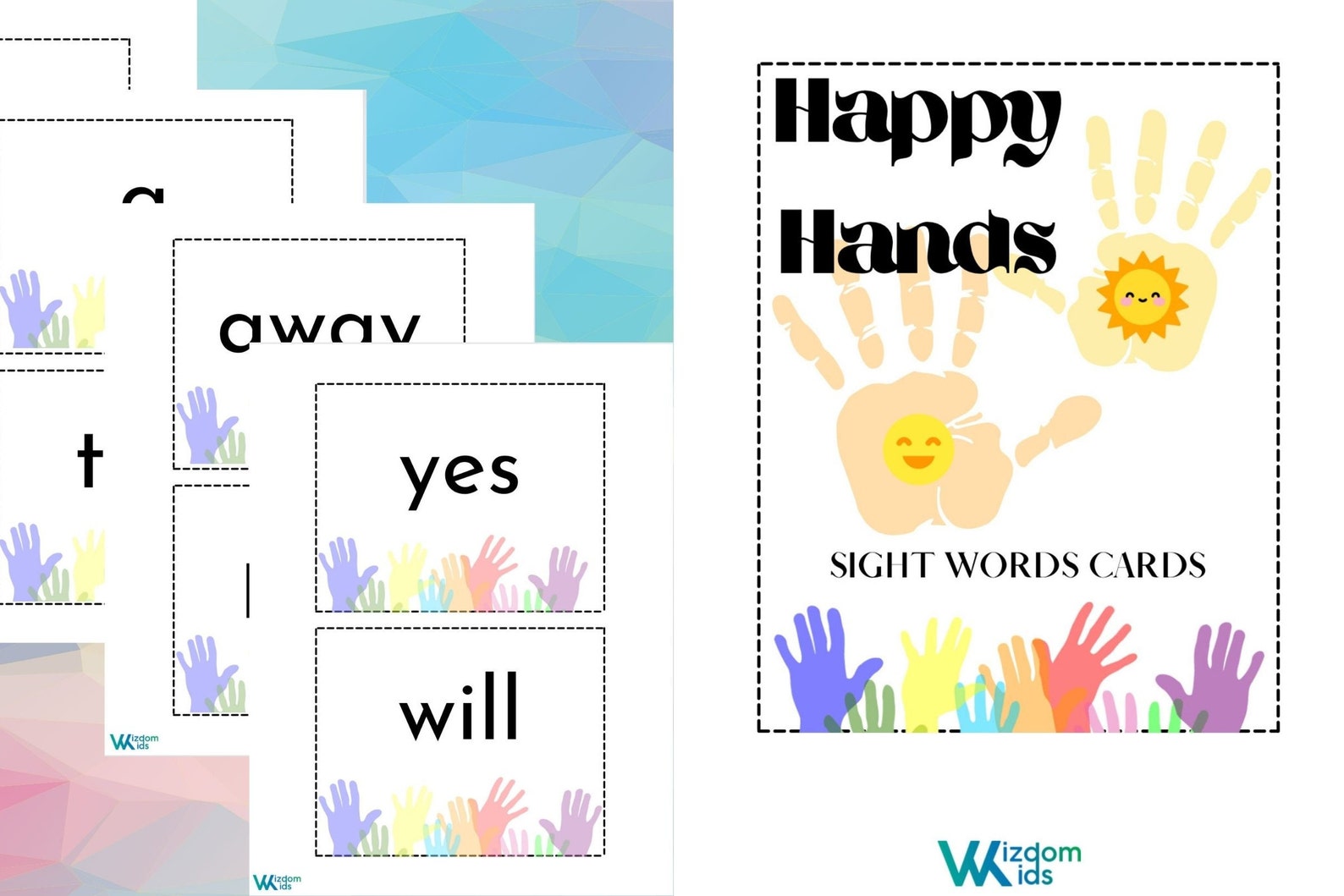 Sight Word Cards Digital Download / Preschool Pre-k and | Etsy