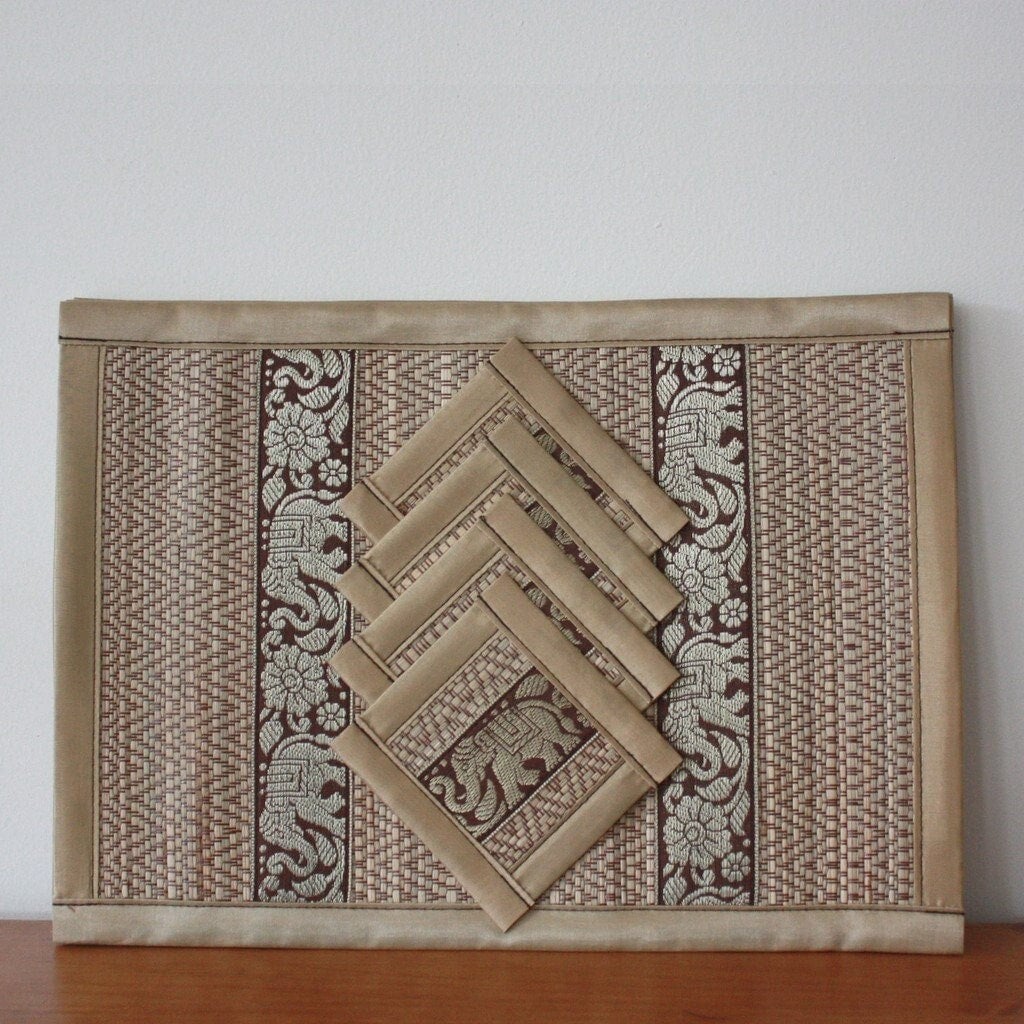 Reed Mat Table - Etsy