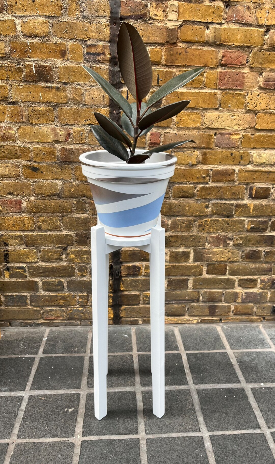 Plant Stand for Pots Wooden Plant Stand up to 70 Cm Tall in Solid Wood ...