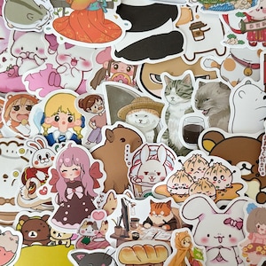 50pcs Mystery Journal Kawaii Stationery Grab Bag Memos & Stickers ...