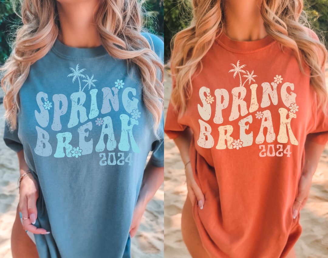 Spring Break 2024 Shirt, Family Vacation Shirts, Spring Break Shirts ...