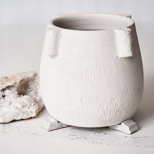 Ceramic Pot Feet Set of 3 // Planter Feet //planter Riser - Etsy