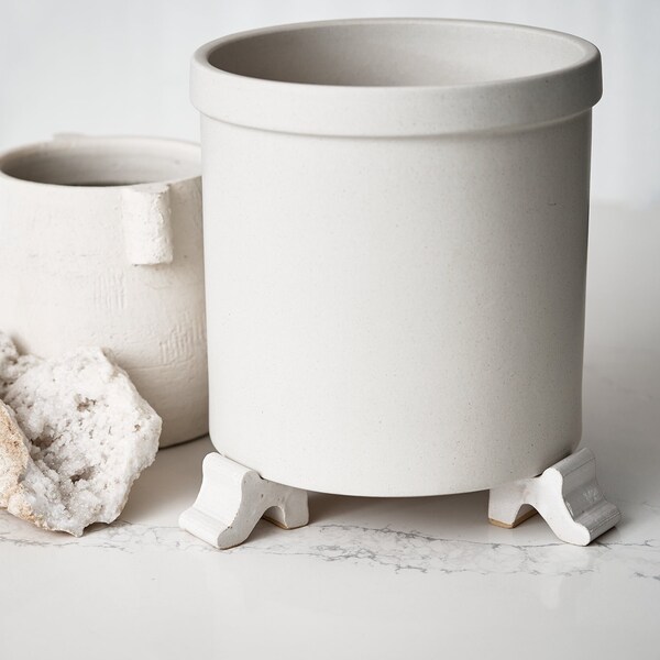 Large Ceramic Planter Feet - Etsy