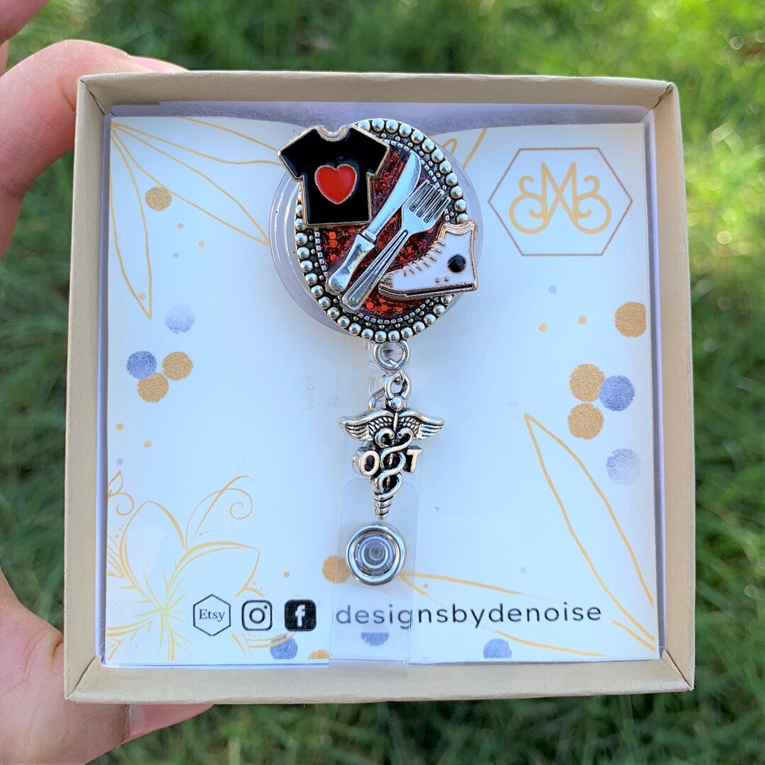 OT, OTA ID Badge Retractable Reel - Occupational Therapy Gifts ...