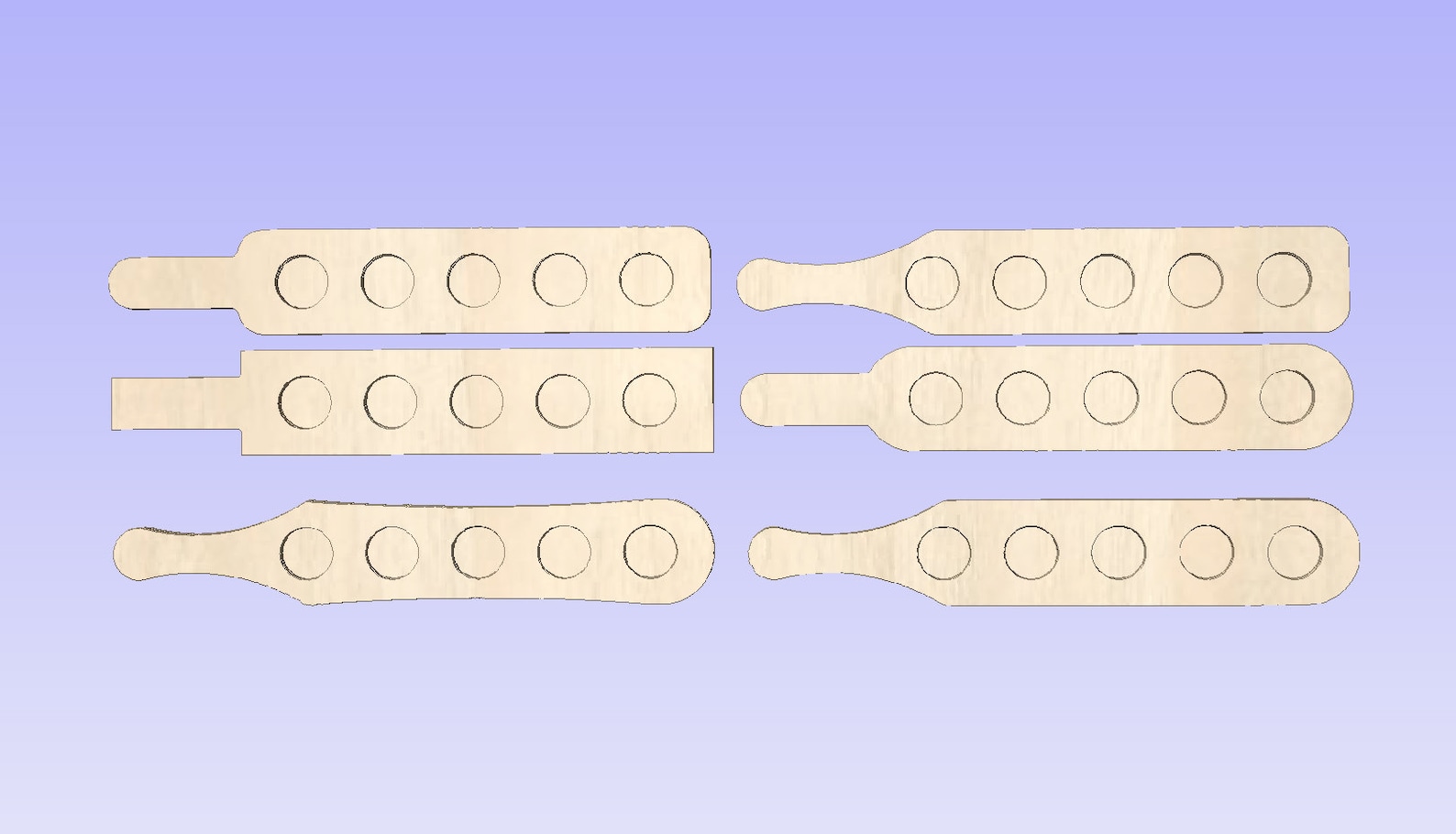 Beer Flight Cut Files Only DXF SVG PDF Laser Cnc Board Tray Trays ...