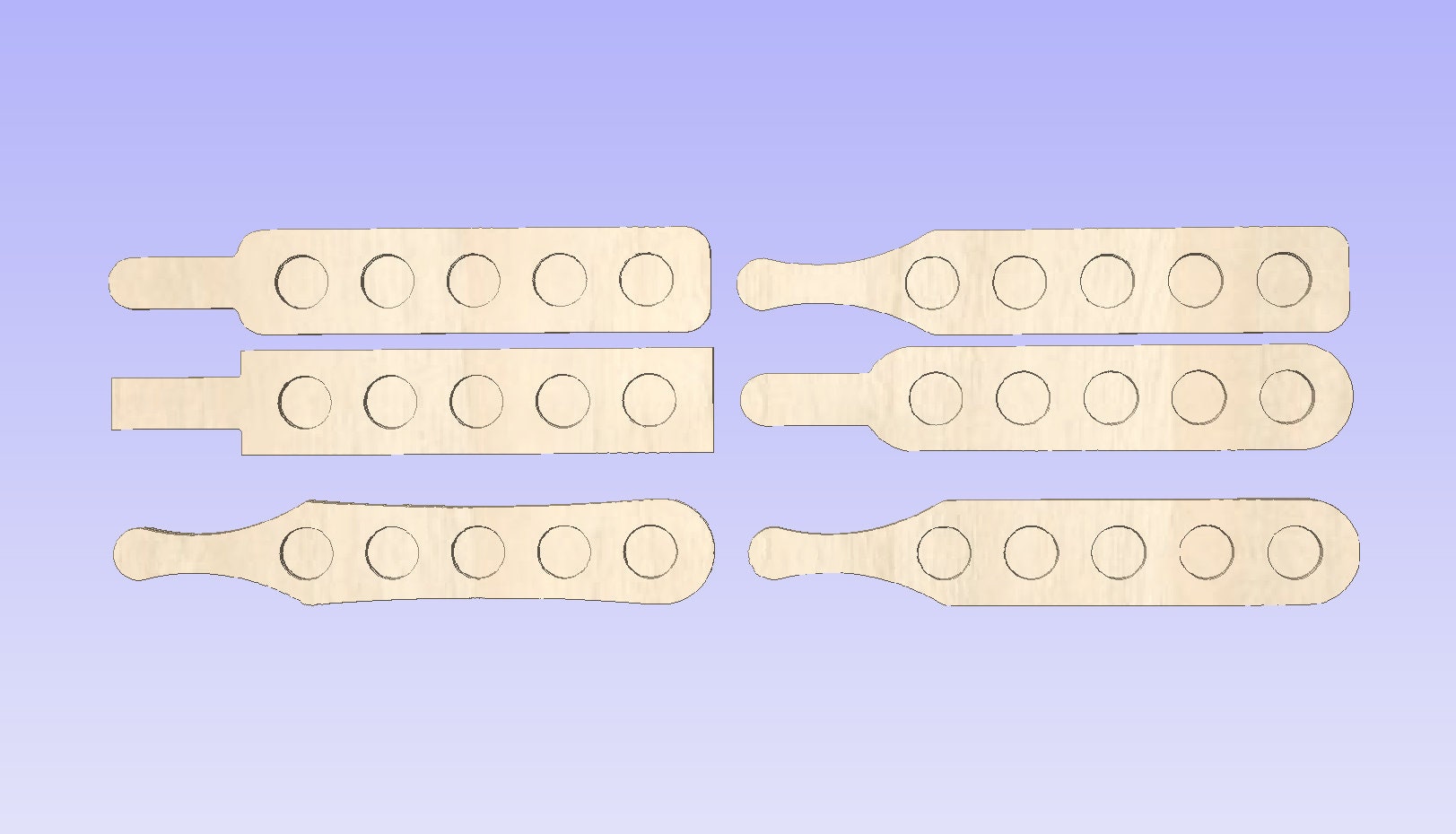 Beer Flight Cut Files Only DXF SVG PDF Laser Cnc Board Tray Trays ...