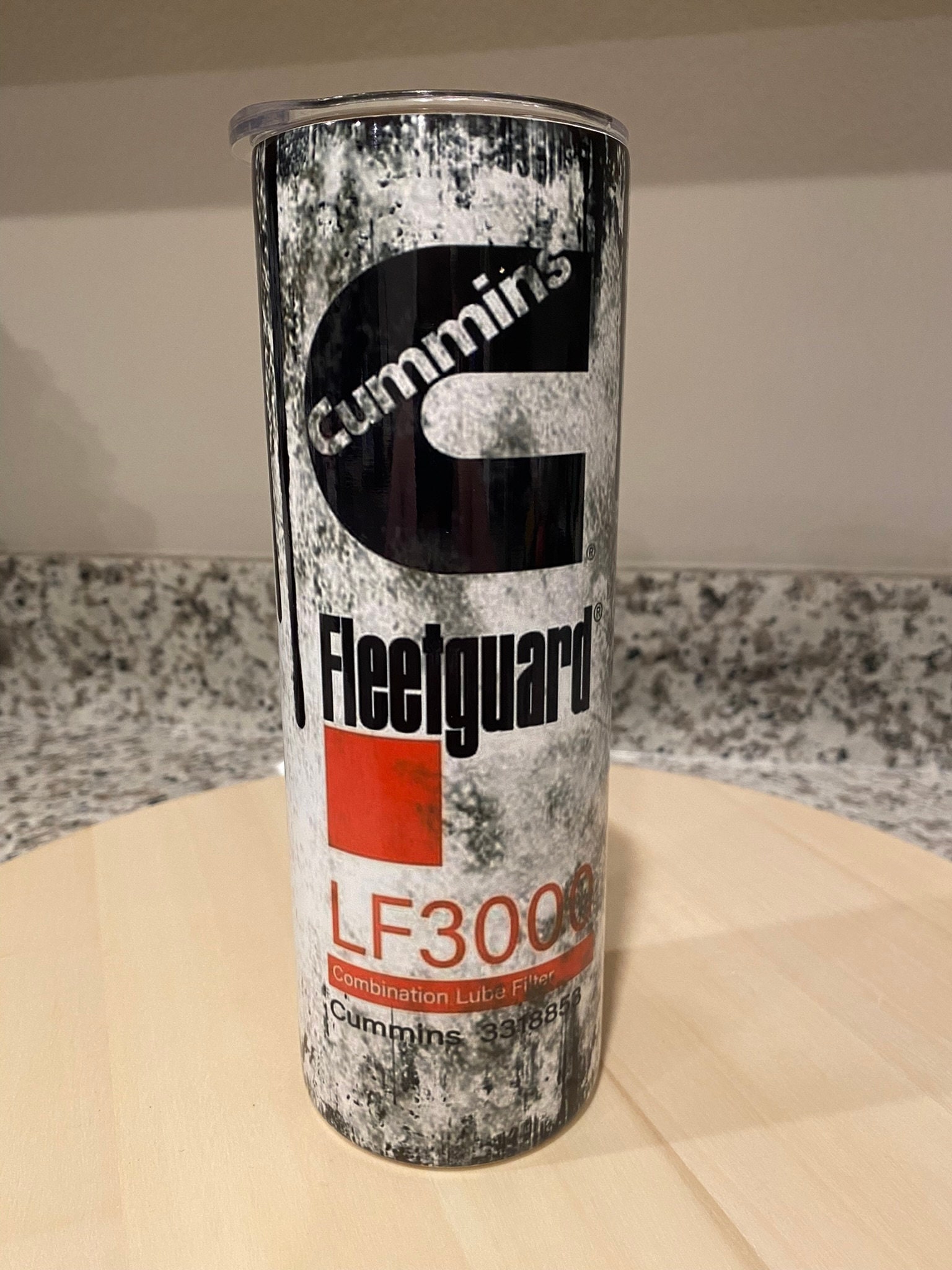 Cummins Dodge Diesel Oil Filter Lube Fuel Tumbler 20oz Vacuum Insulated ...