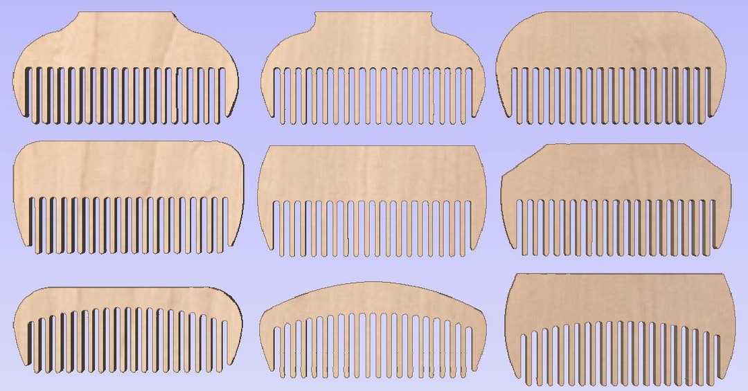 Beard Brush Digital Files Only! for Edc Manly Man Men PDF SVG DXF Crv ...