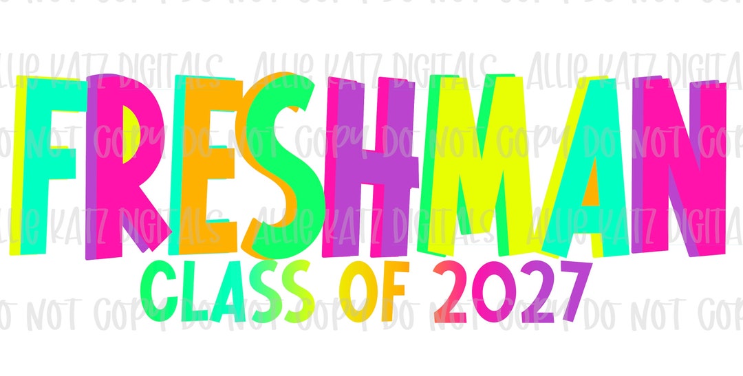 Freshman Class of 2026 Bright School PNG File/ Digital Download Only ...