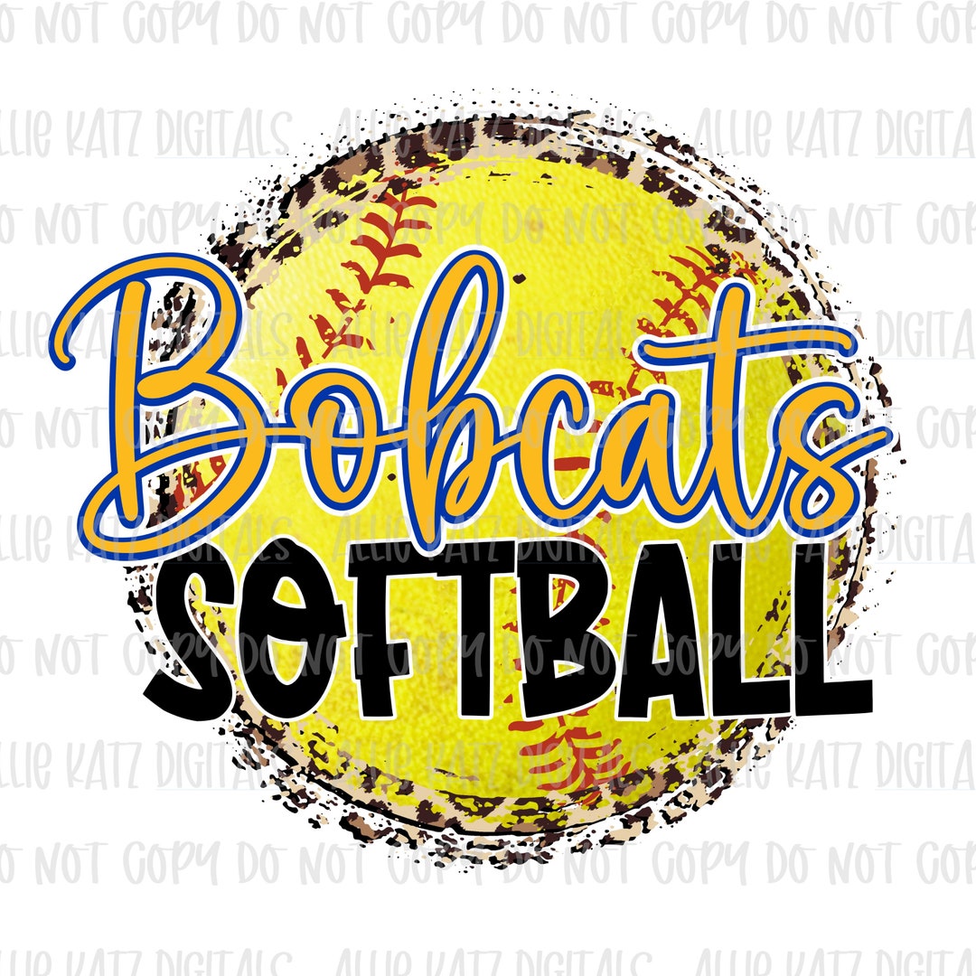 Custom Name & Colors Softball Leopard PNG File/ Digital Download Only ...