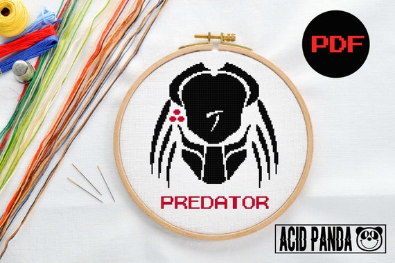 Predator Movie Pop Culture Horror Movie Cross Stitch - Etsy