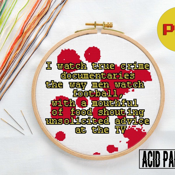 Cross Stitch Humour - Etsy