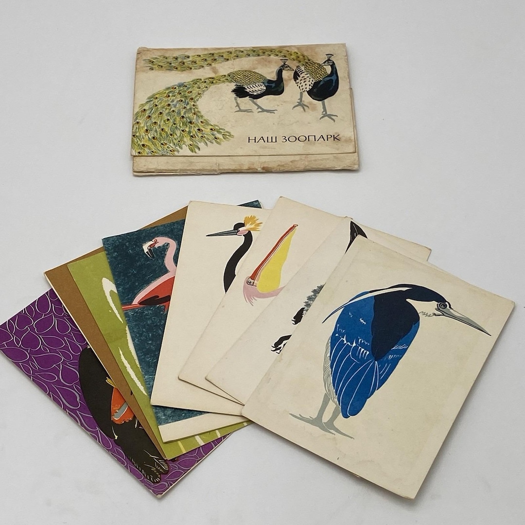 1966 Set of Ukrainian Postcards. Printed in Kyiv. Only 25,000 Printed ...