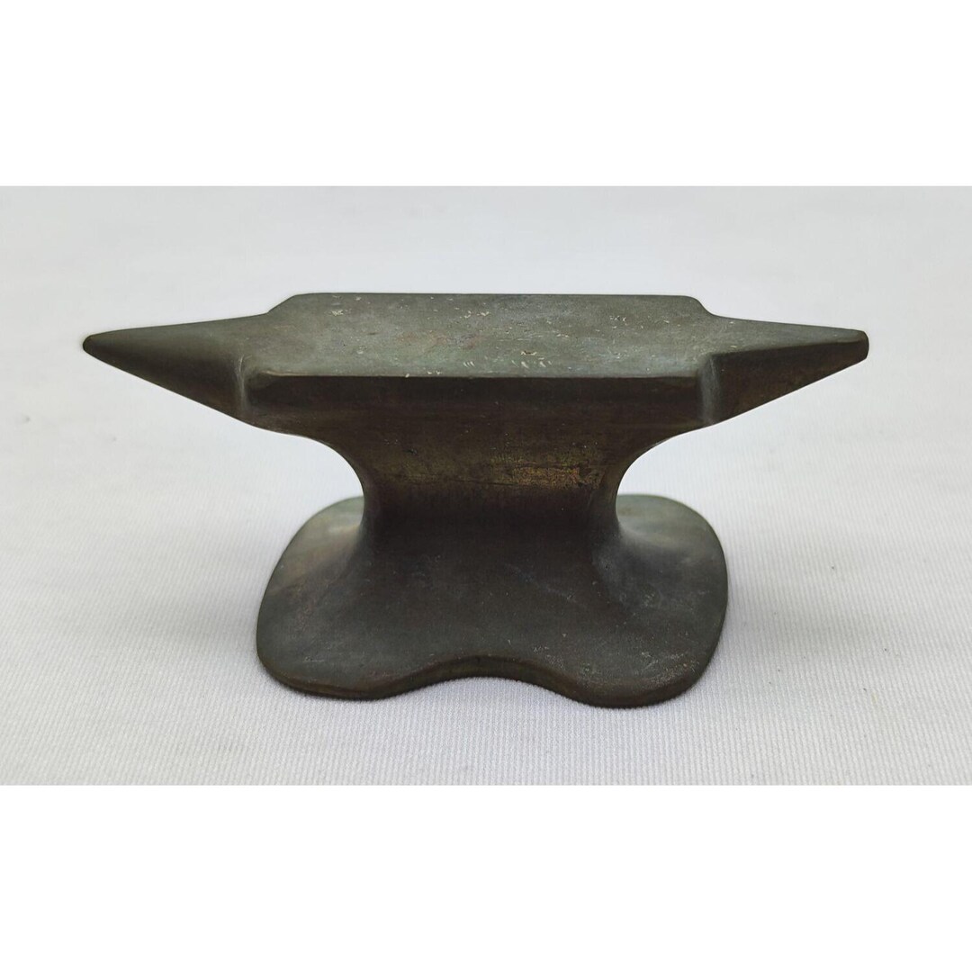 SOLID Vintage Miniature Bronze Anvil for Watchmakers/jewelers 8.5x3.5cm ...