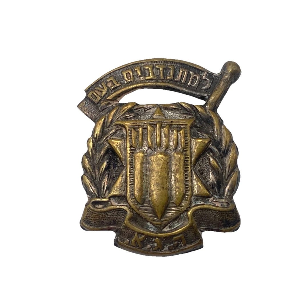 VERY RARE Israel Civil Air Defense IDF Unit Badge Pin 1949-1950 ...