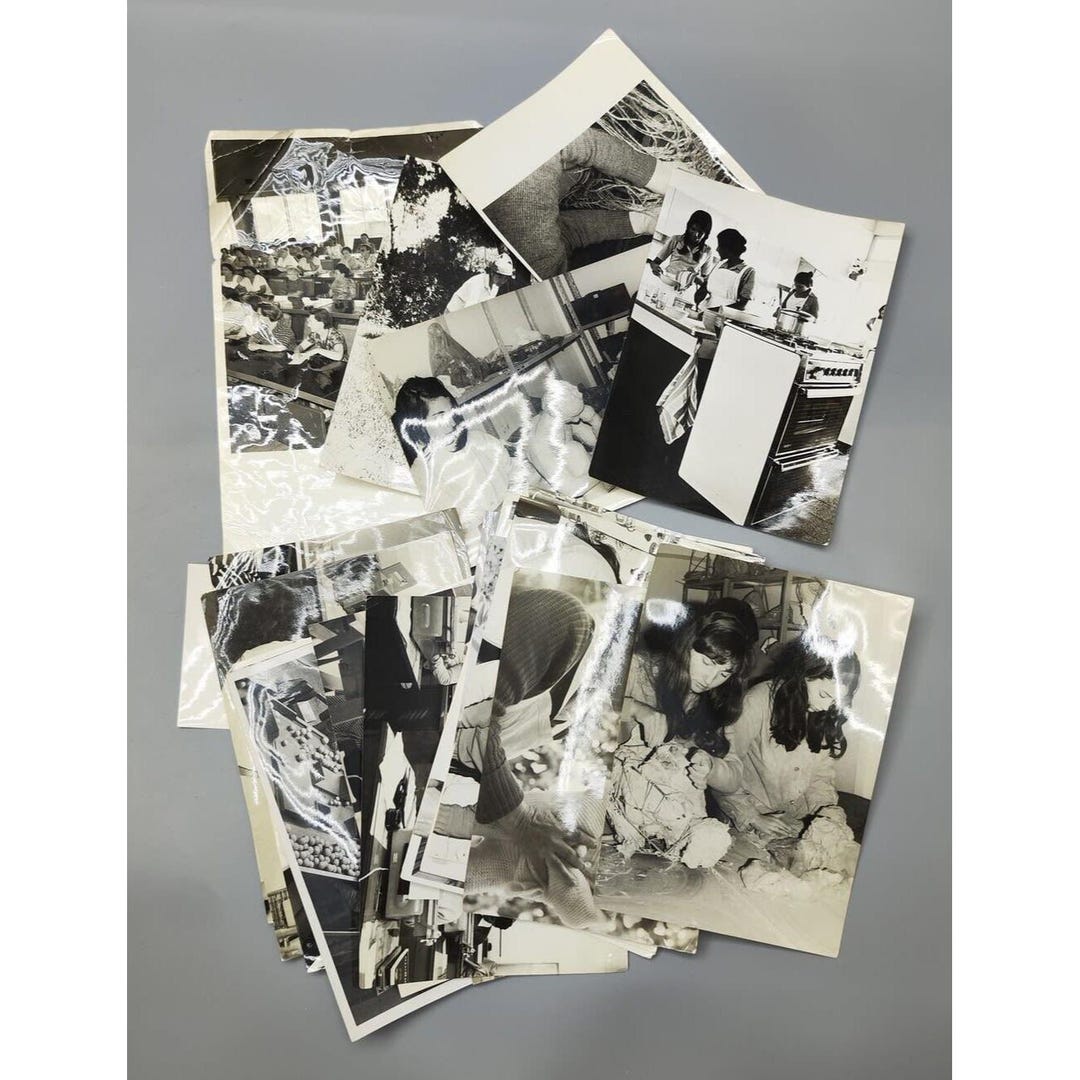 Israel Photo Archive: 1960-80s Women Working in Industries, Factories ...