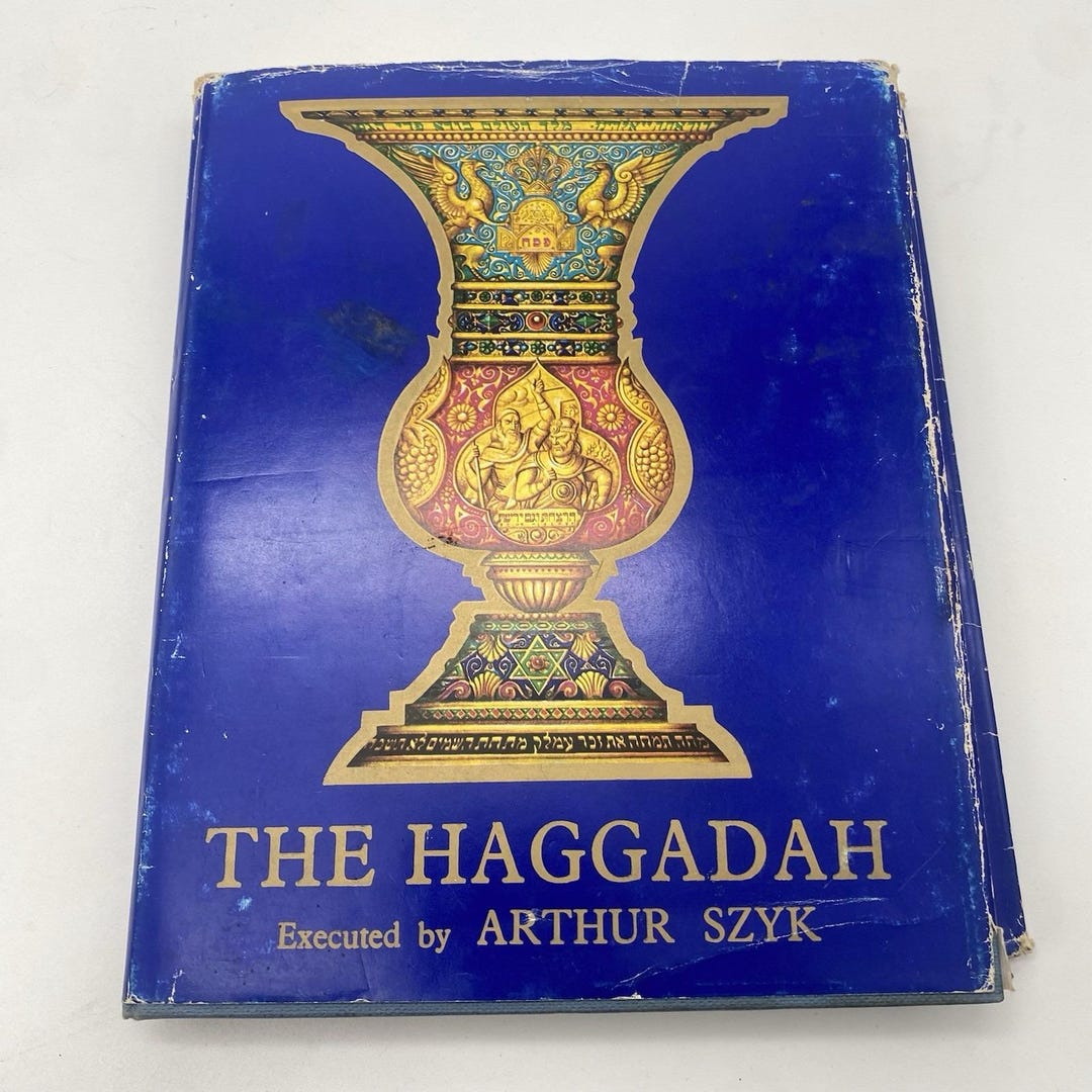 Arthur Szyk Passover Haggadah ENGLISH / Hebrew 1980 Dust Jacket - Etsy