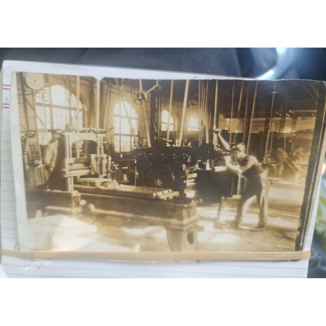 Israel : Factory Workers in Haifa 1930 Historical Original Photograph ...