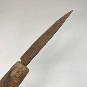 Israel Curiosity : Very Old Antique Primitive Knife W/ STAMP ...