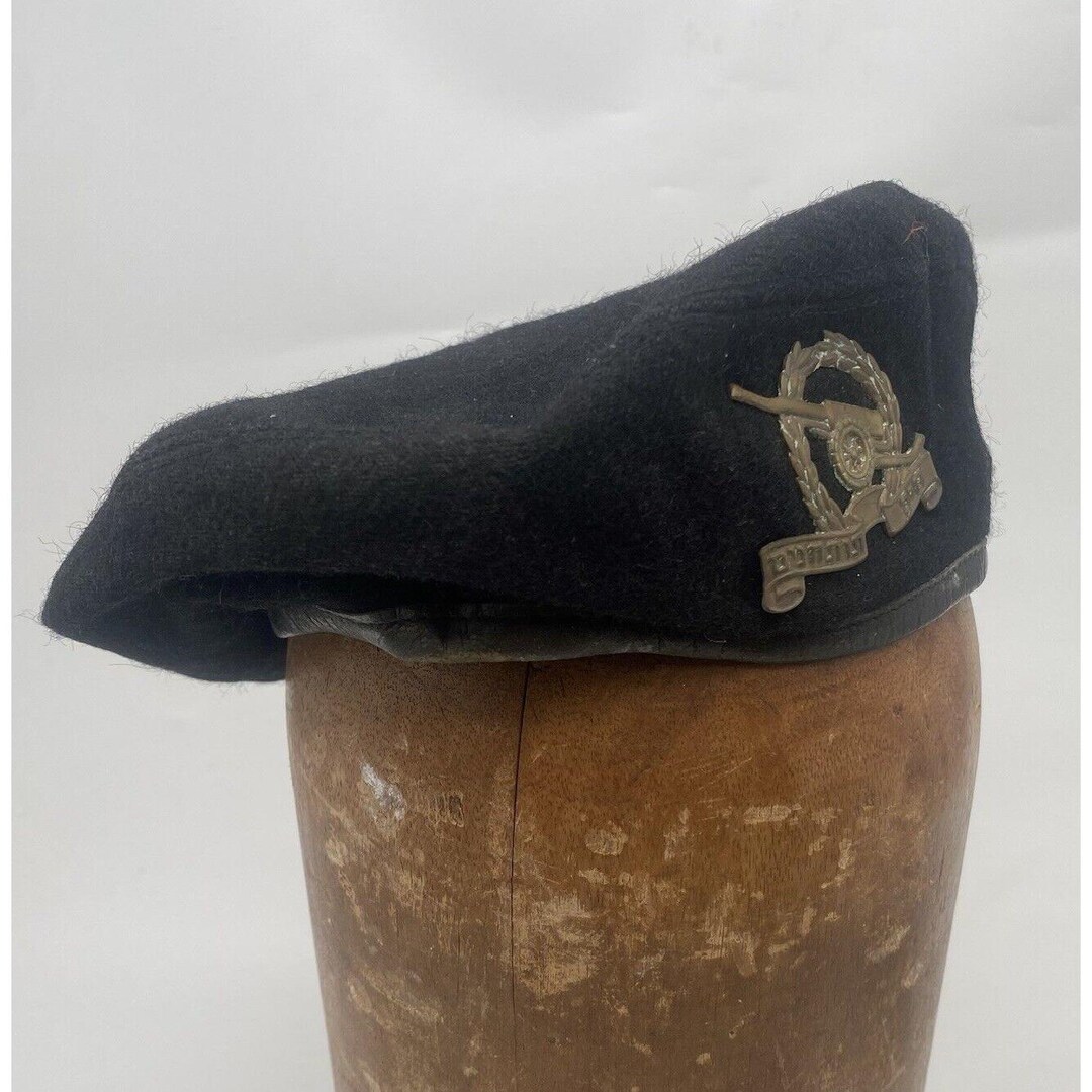 Authentic Vintage IDF Beret - Artillery Corps - Israel Defense Forces ...