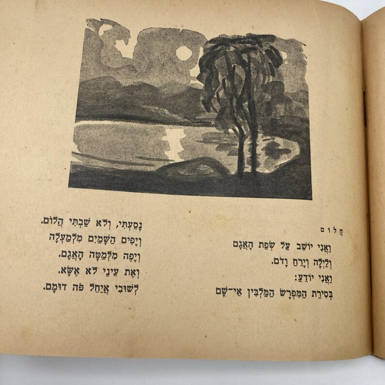 RARE 1943 Hebrew Children's Book, Tel-aviv, Pre State British Mandate ...