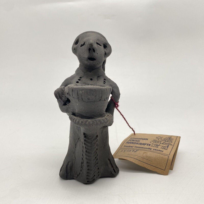Jewish Clay Figurine - Etsy
