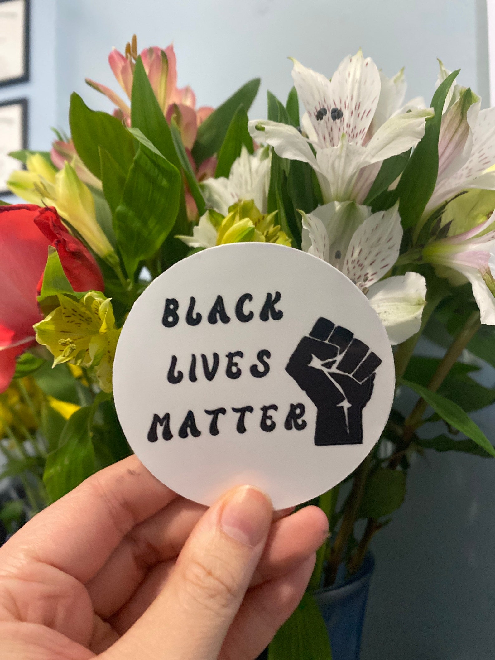 Black Lives Matter Sticker / BLM Sticker / BLM / Black Lives - Etsy