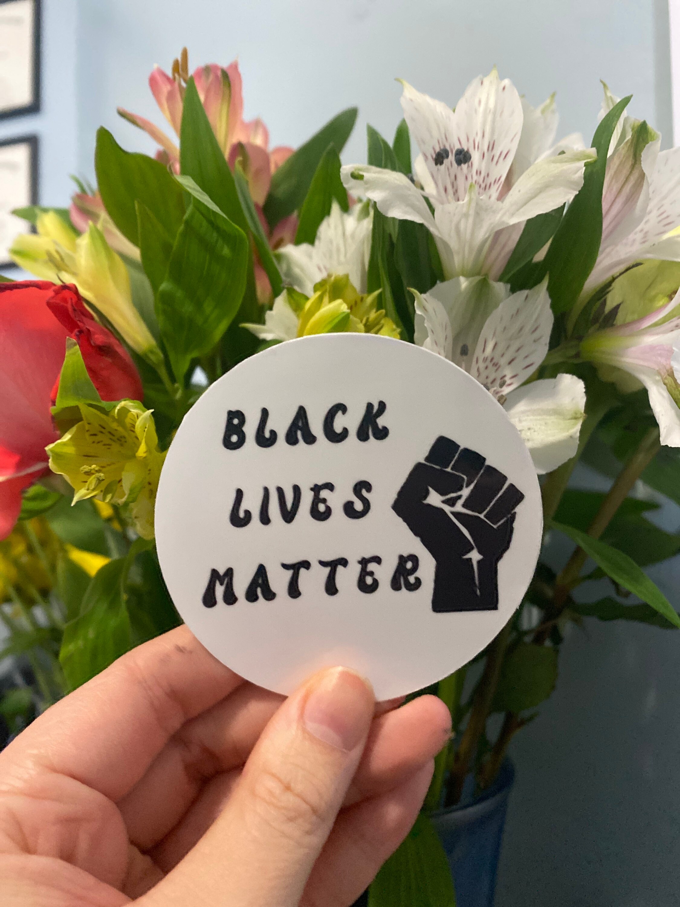 Black Lives Matter Sticker / BLM Sticker / BLM / Black Lives | Etsy