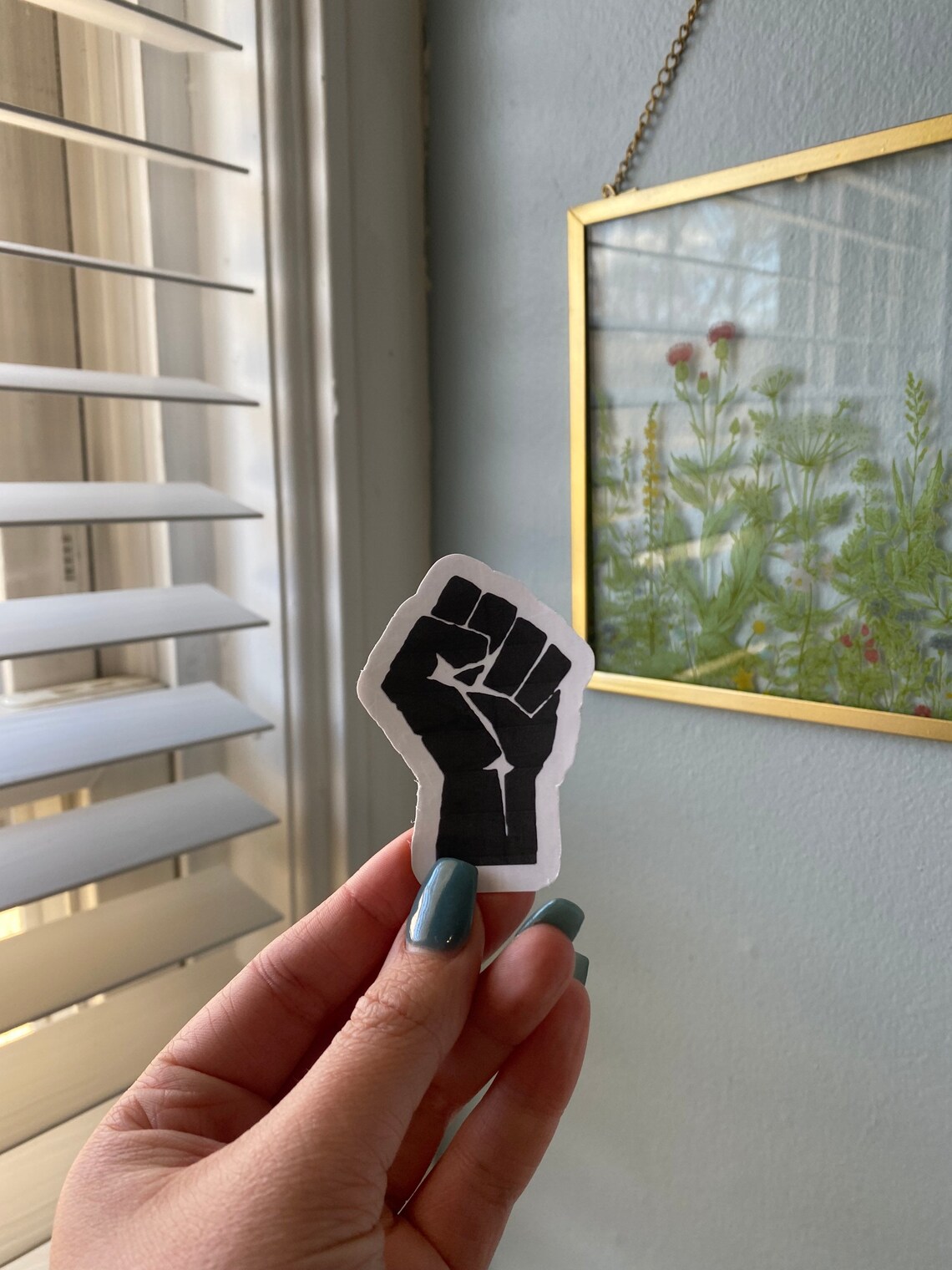 BLM Stickers / BLM Hand Sticker / Black Lives Matter Stickers - Etsy