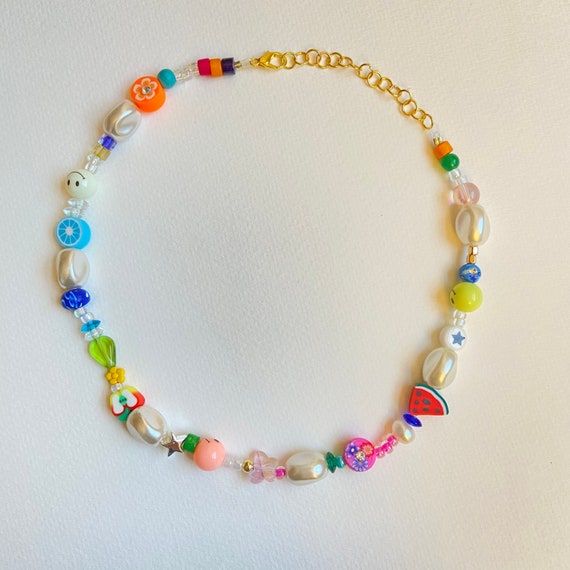 Trendy Funky Necklace | Etsy