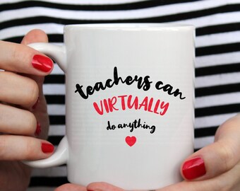 Teachers Can Do Virtually Anything Svg Teacher Svg Teacher - Etsy