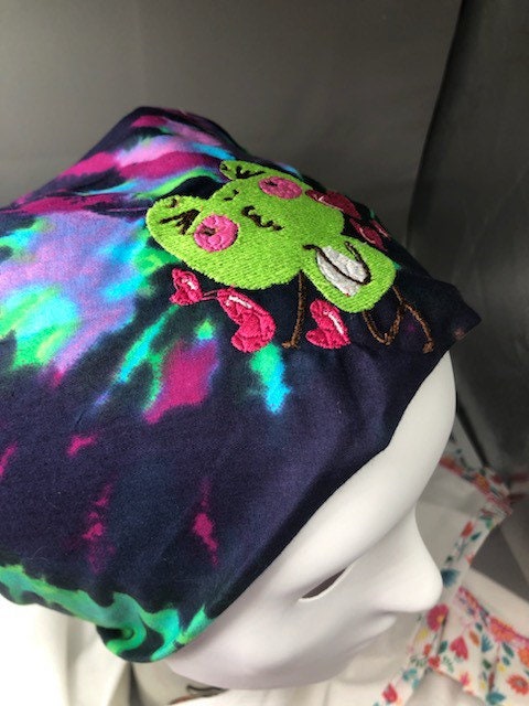 Bandana Cute Psychedelic Frog Bandana Headscarf Accessory - Etsy