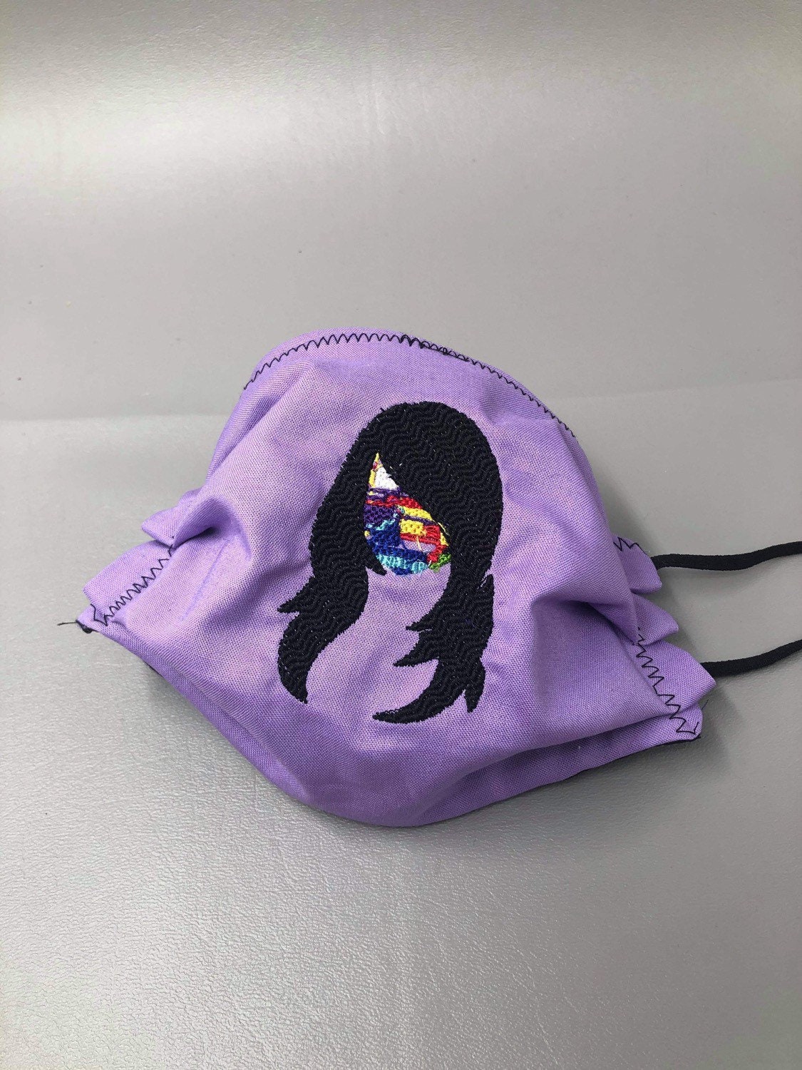 Mask Glitch Face 3 Filtered Lilac Weird Weirdcore - Etsy