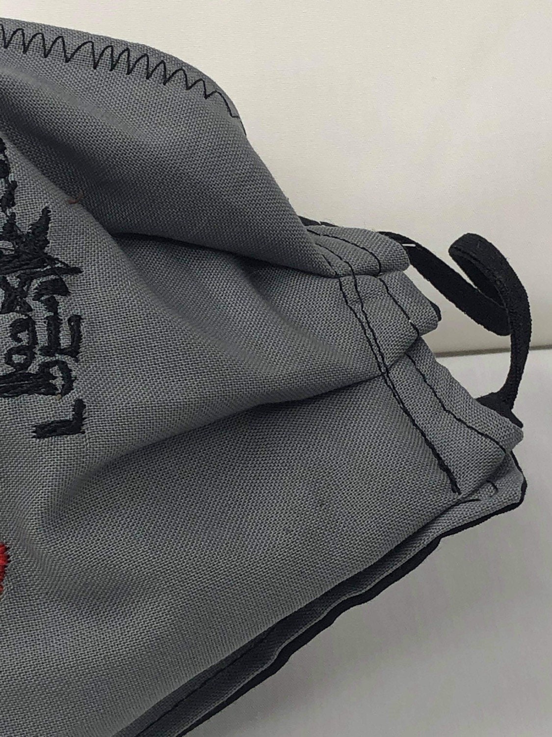 Zalgo Gay Pride Glitch Mask Gray Elastic Nose Wire Filter - Etsy