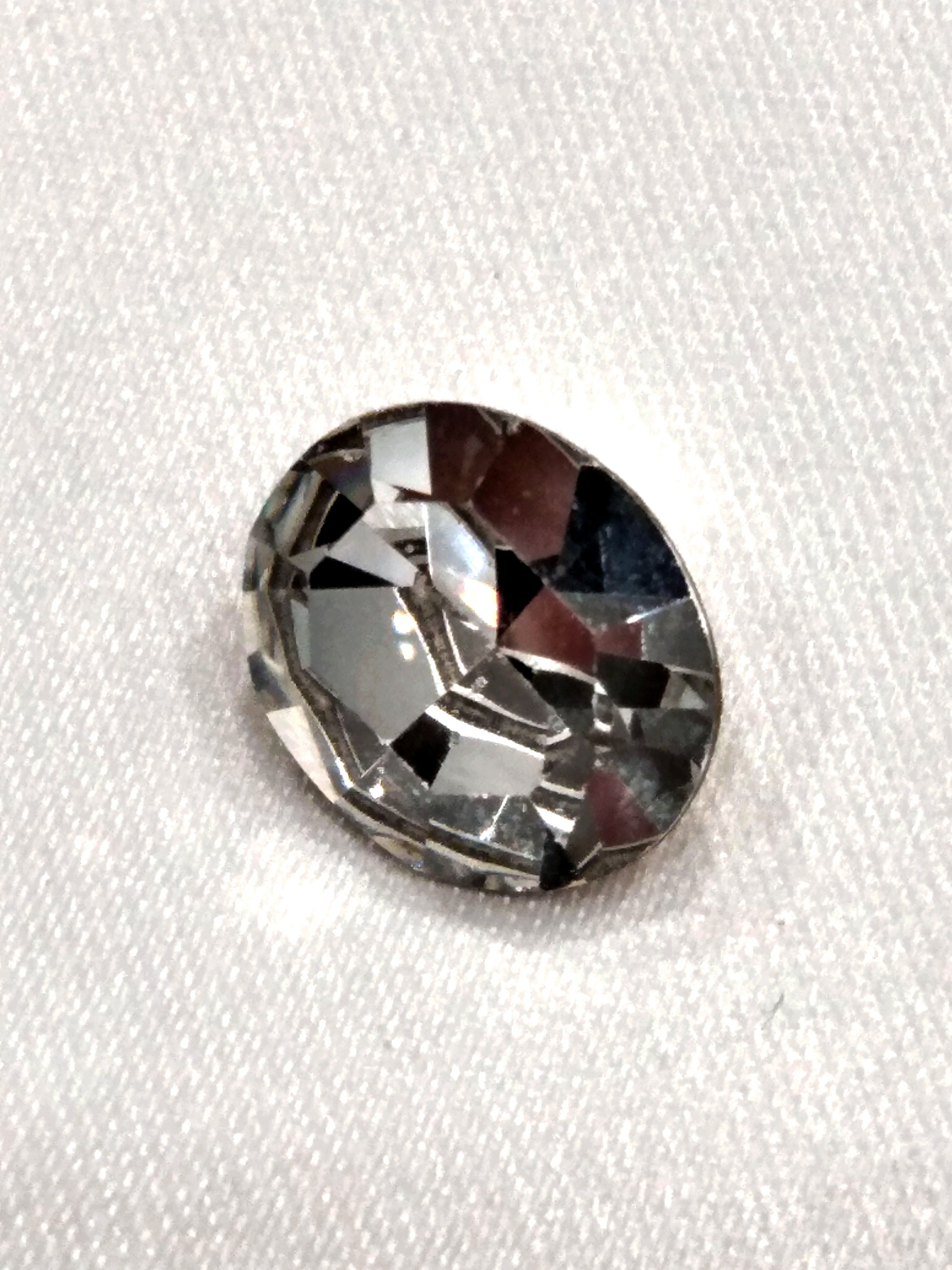 Swarovski vintage Oval Crystal 4100 12x10 MM Crystal | Etsy