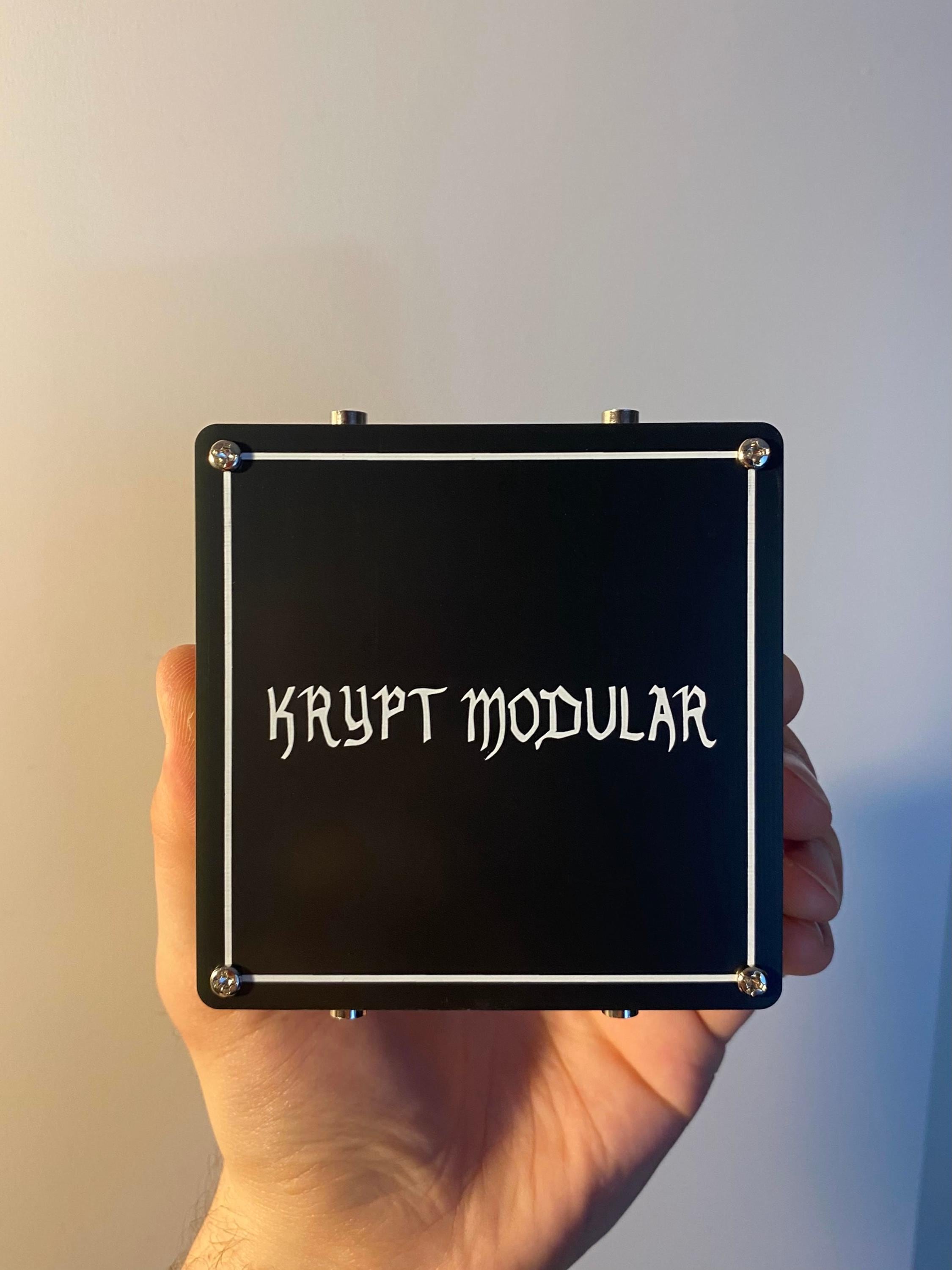 Krypt Modular | Gateways - 0HP Manual Switch Utility Module | Modular ...