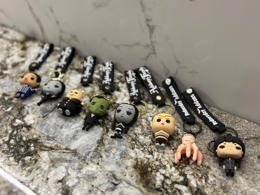 Adams Family Keychains - Etsy