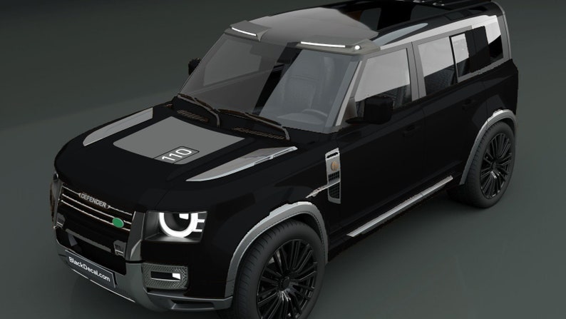 Special Edition Defender 130 110 90 Hood Decal Galaxy Grey - Etsy