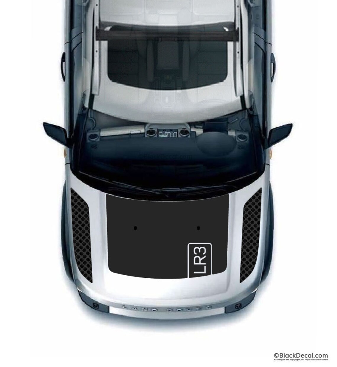 Land Rover Discovery Hood & Side Decal Kit: LR3, LR4, D3, D4 - Etsy