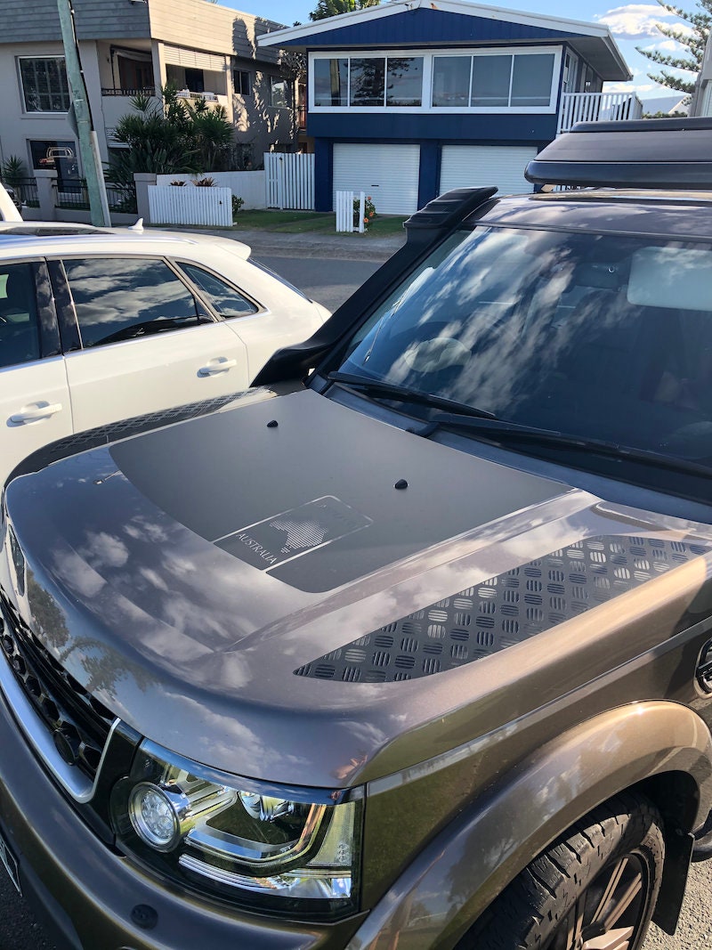 Land Rover Discovery LR3 LR4 Side Bonnet Checker Plate Decal - Etsy