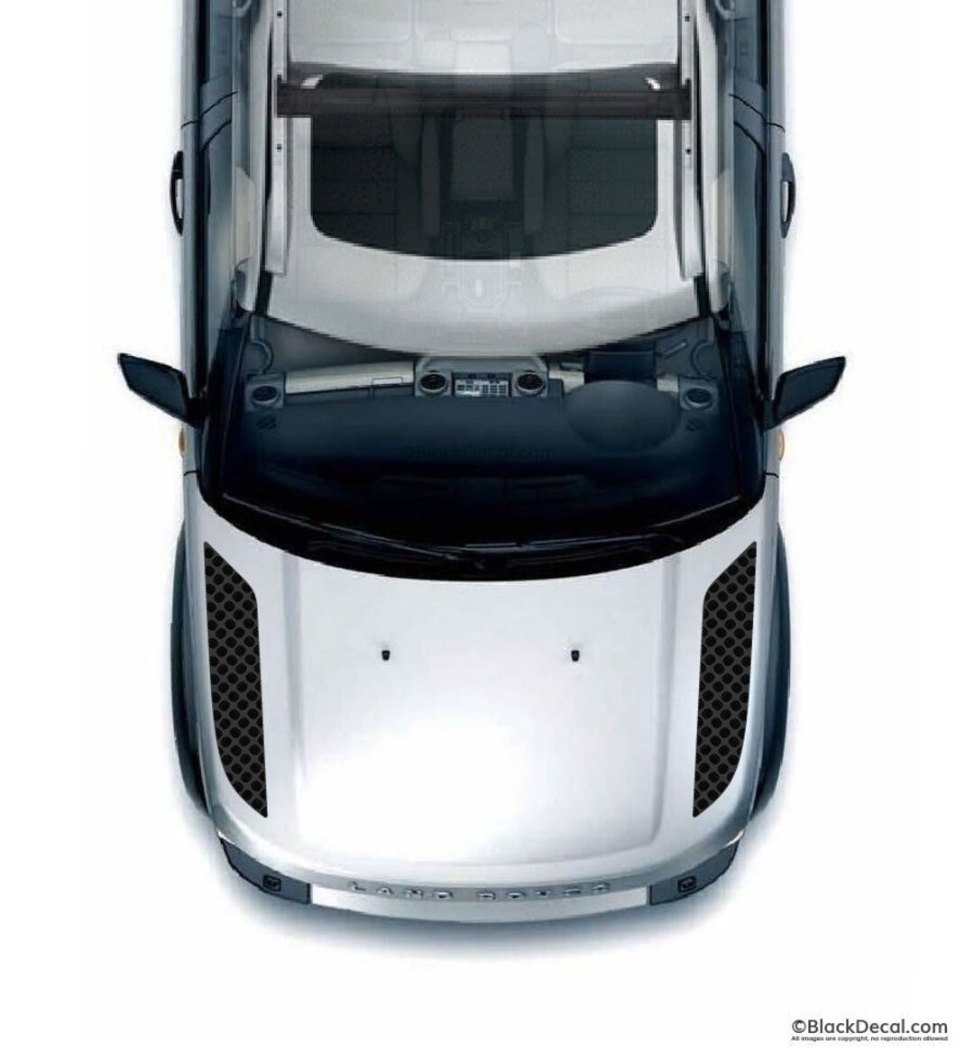 Land Rover Discovery LR3 LR4 Side Bonnet Checker Plate Decal - Etsy