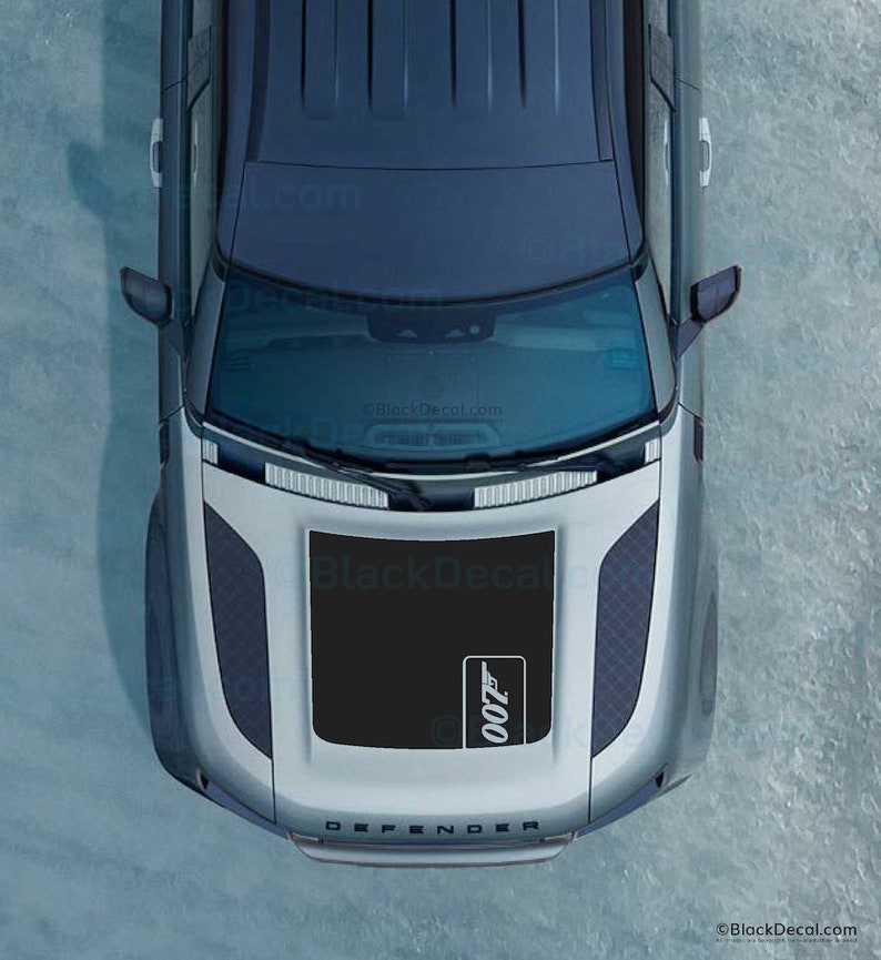 James Bond 007 Hood Decal for Defender L663 Graphic Bonnet - Etsy
