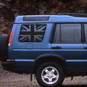 Union Jack Flag Decal: Land Rover Discovery 2 Rear Window Graphic - Etsy